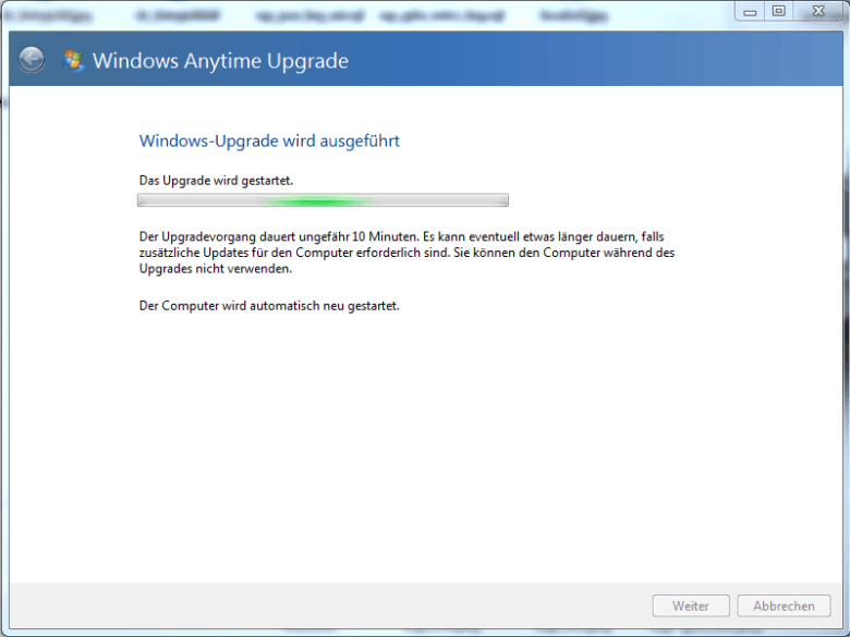 Windows 7 Home Upgrade auf Professional leicht gemacht.